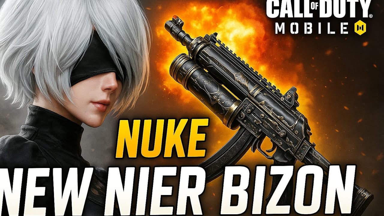 "UNSTOPPABLE NIER BIZON NUKE!🔥COD Mobile x NIER Automata 2B “ - YouTube