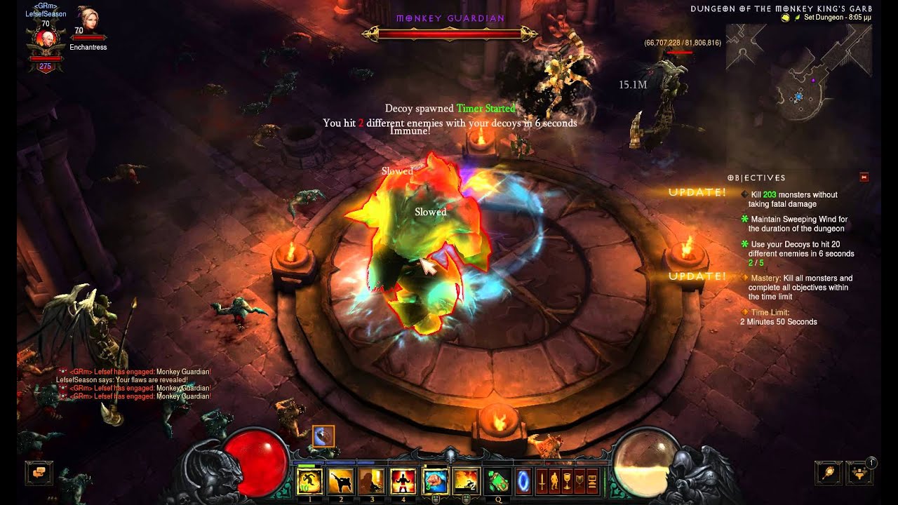 Diablo 3 [2.4 patch] How to : Monk Set Dungeon : Sunwuko's ( Monkey ...