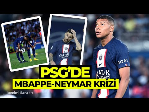 PSG'de MBAPPE NEYMAR Krizi! Messi'ye omuz attı!