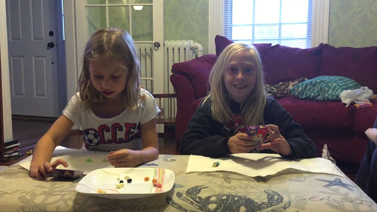 Marina and Adrienne Bean Boozled - YouTube