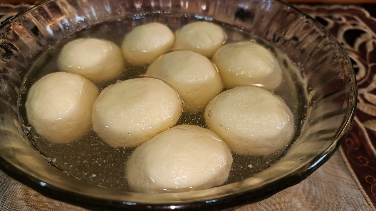 Soft spongy Rasgulla recipe//bengali rosogolla//misti rosogolla//sweet ...