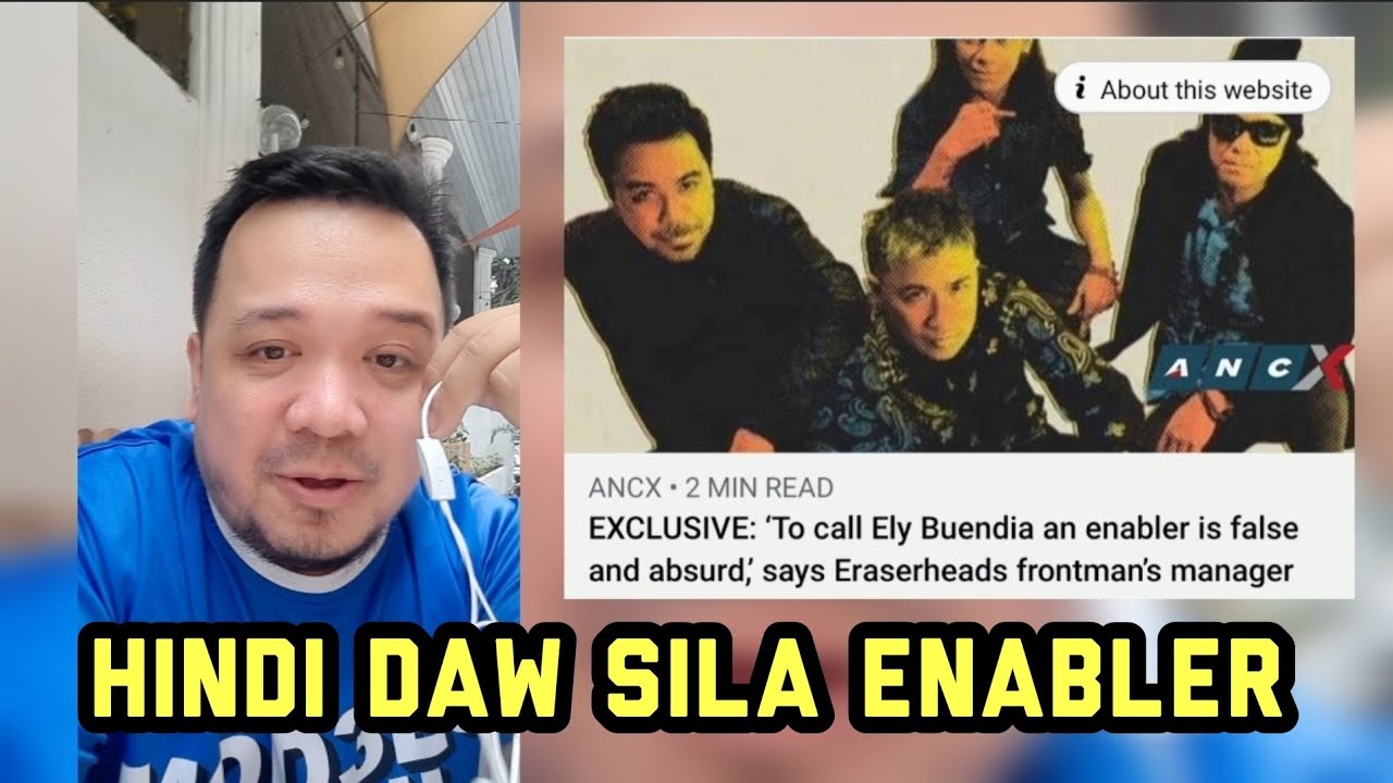 Kampo ni Ely Buendia nagsalita na sa Marcus Adoro issue ahead of Eraserheads concert! - YouTube
