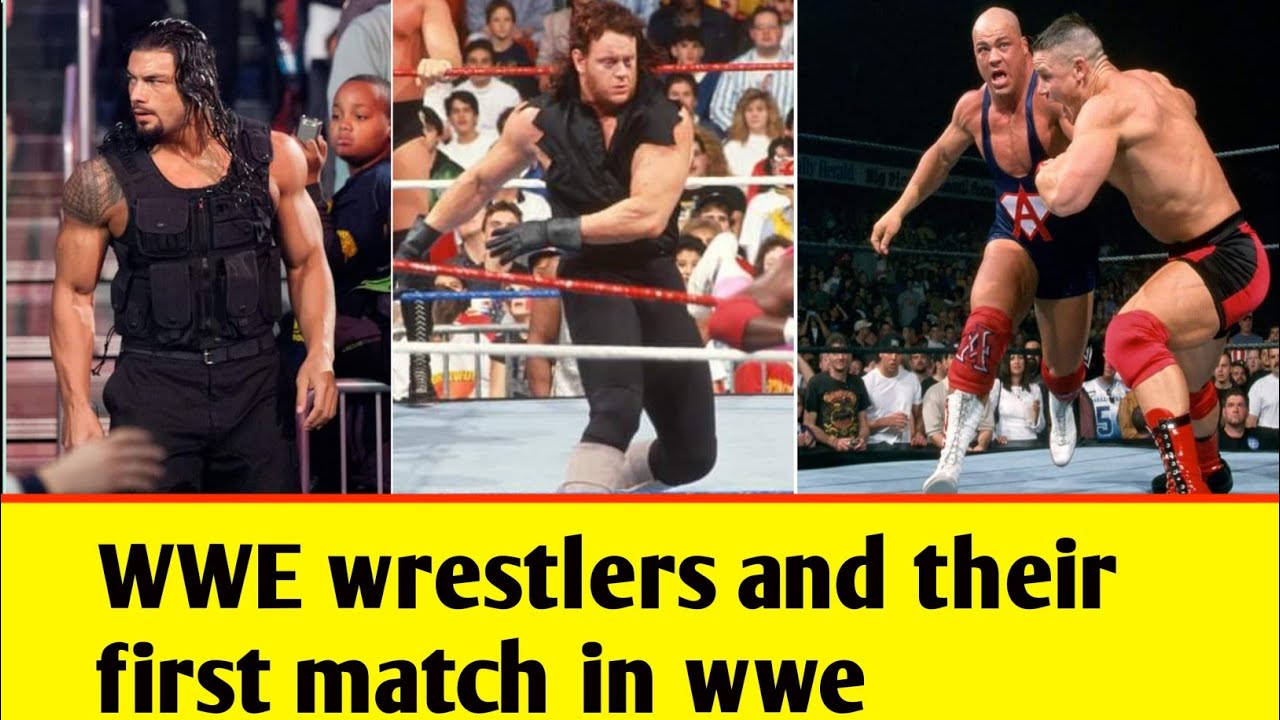 WWE superstars and their debut match || WWE wrestlers first match - YouTube
