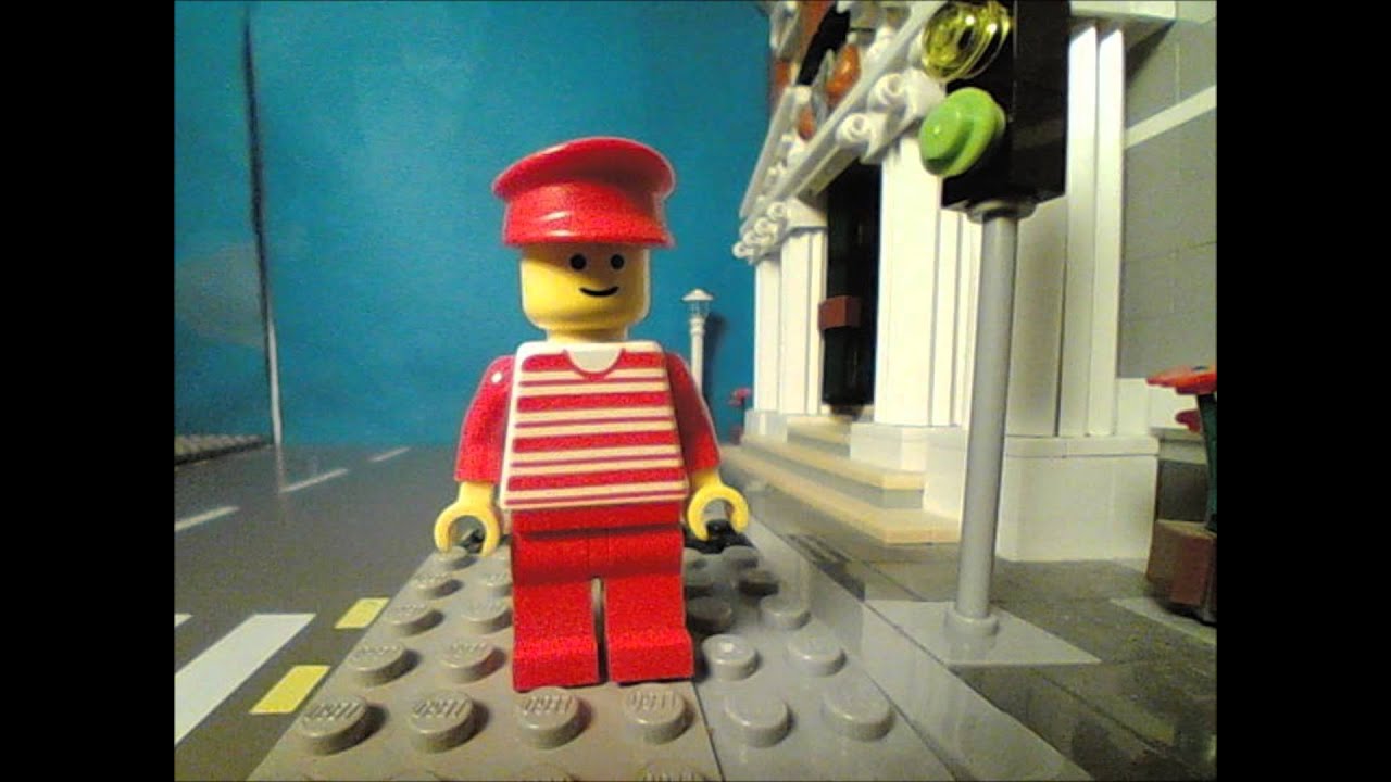 how a lego man thinks about himself - YouTube