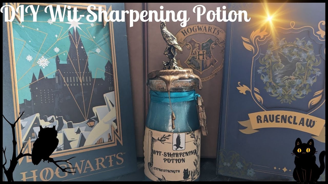 Make Your Own Hogwarts Potions & Ingredients - Wit-Sharpening Potion ...