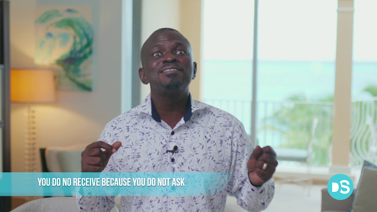 You do not receive because you do not ask - YouTube