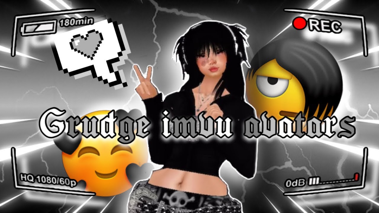3 GRUDGE IMVU AVATARS + POSES & MORE 👻🤍 - YouTube