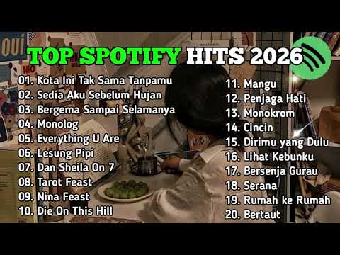 TOP HITS SPOTIFY 2026 | MUSIK INDONESIA YANG PALING VIRAL DAN TRENDING DI TIKTOK | NO IKLAN
