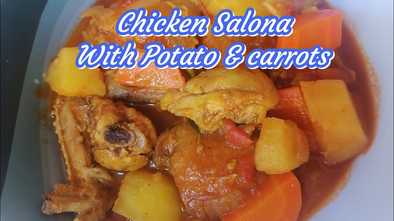 Arabic Chicken Salona / Chicken Curry /How to Cook Chicken Salona - YouTube
