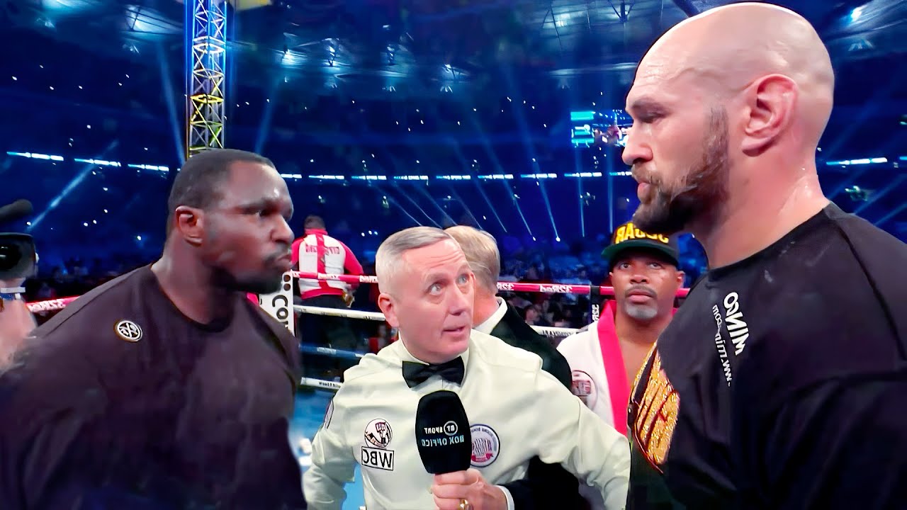 Dillian Whyte (England) vs Tyson Fury (England) | KNOCKOUT, BOXING ...