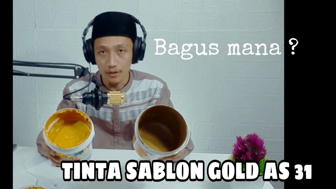 TINTA SABLON GOLD AS 31 LEBIH TERANG DARIPADA GOLD - YouTube