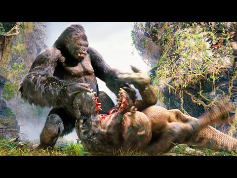 Kong Vs T-Rex | King Kong | CLIP