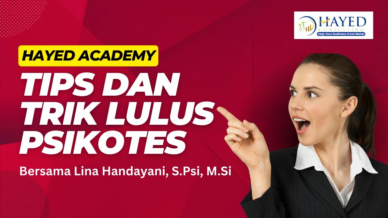Webinar Karir: Tips dan Trik Lulus Psikotes (Part I) - YouTube