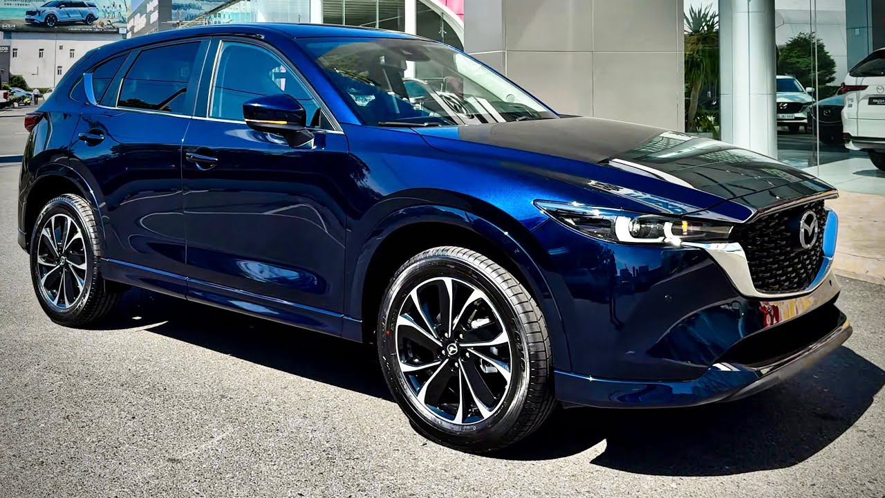 2025 Mazda CX-5 S-Premium: Deep Crystal Blue Mica | 5Seaters SUV - YouTube