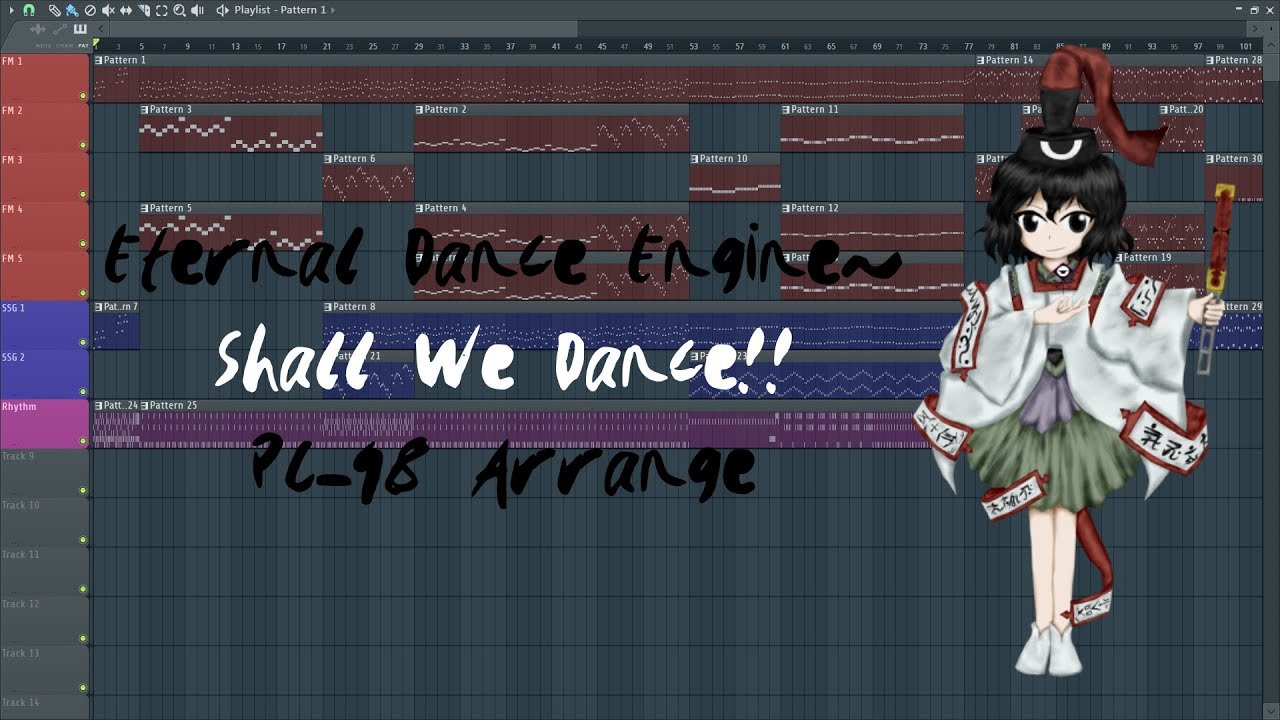 [Len'en Remix] Eternal Dance Engine ~ Shall We Dance!! PC-98 Arrange ...