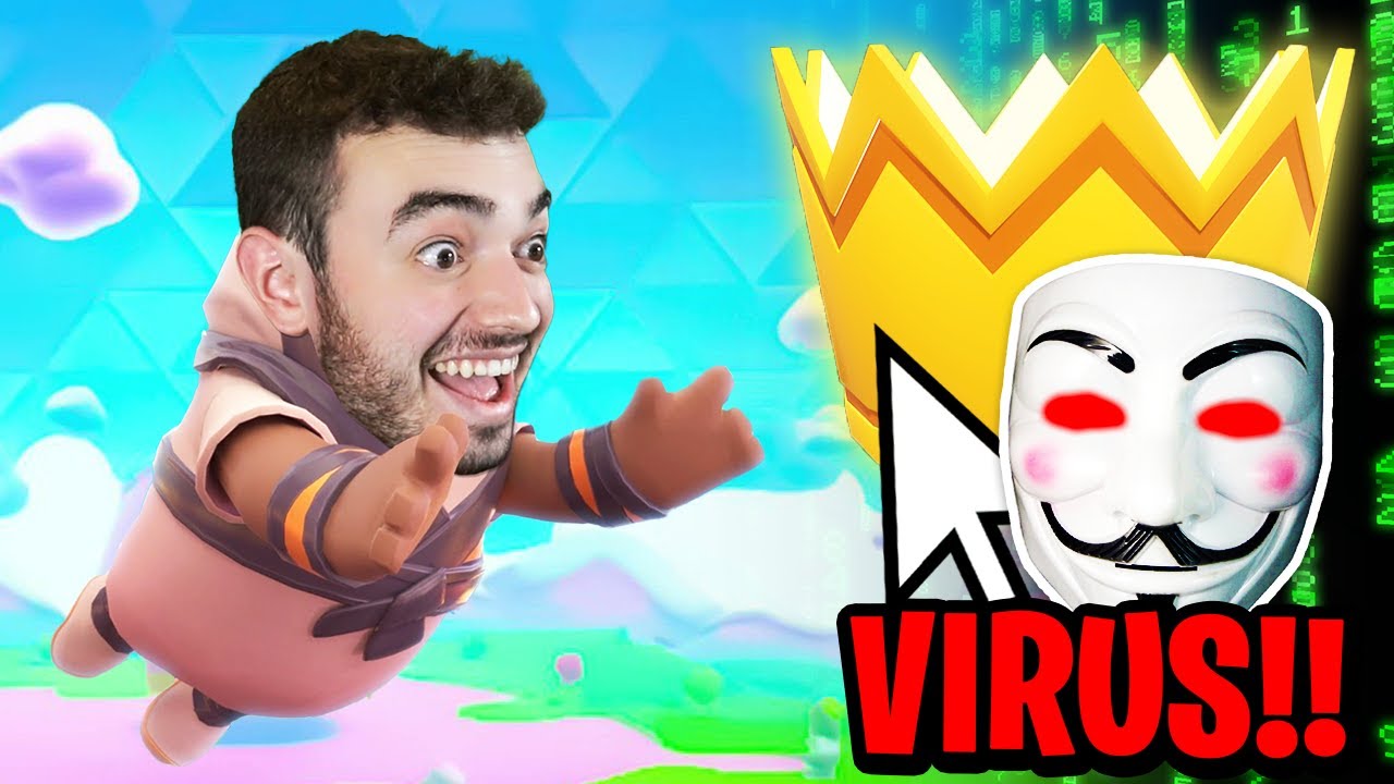 I Played Fall Guys With A Virus - YouTube