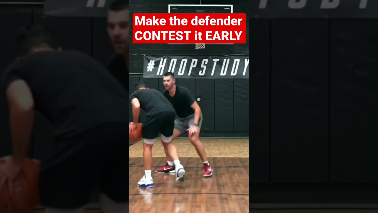 Make the DEFENDER JUMP EARLY, and you will gain a massive advantage ...