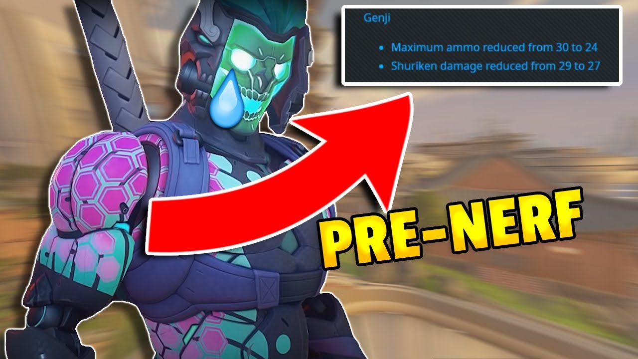 Playing Genji before the nerf... Overwatch 2 Competitive Gameplay - YouTube