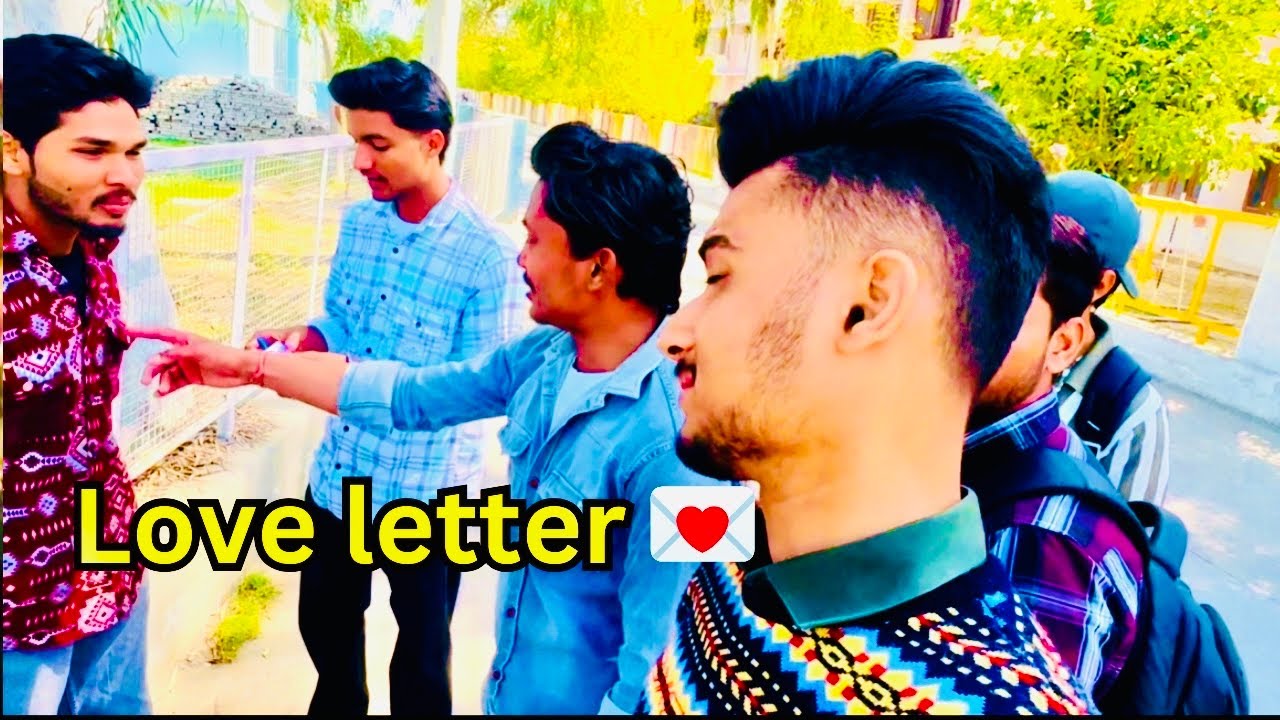 Hamne aaj likha love letter | jashan bajaj vlogs - YouTube