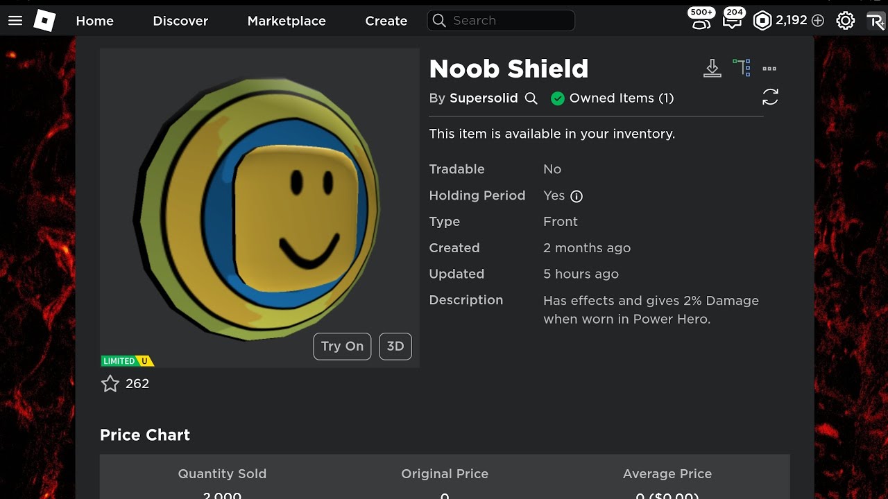 Buying noob shield!!!!!!! In game free ugc - YouTube