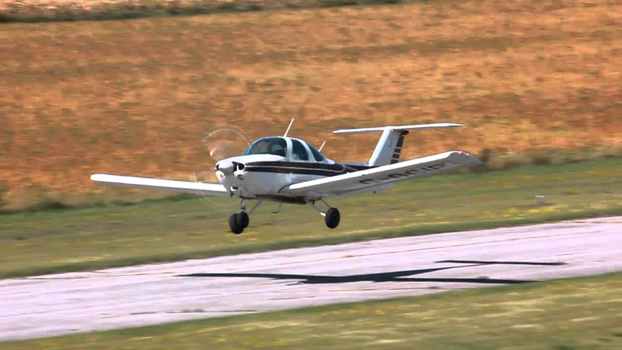 [HD] Beechcraft Model 77 Skipper Takeoff CSU3 - YouTube