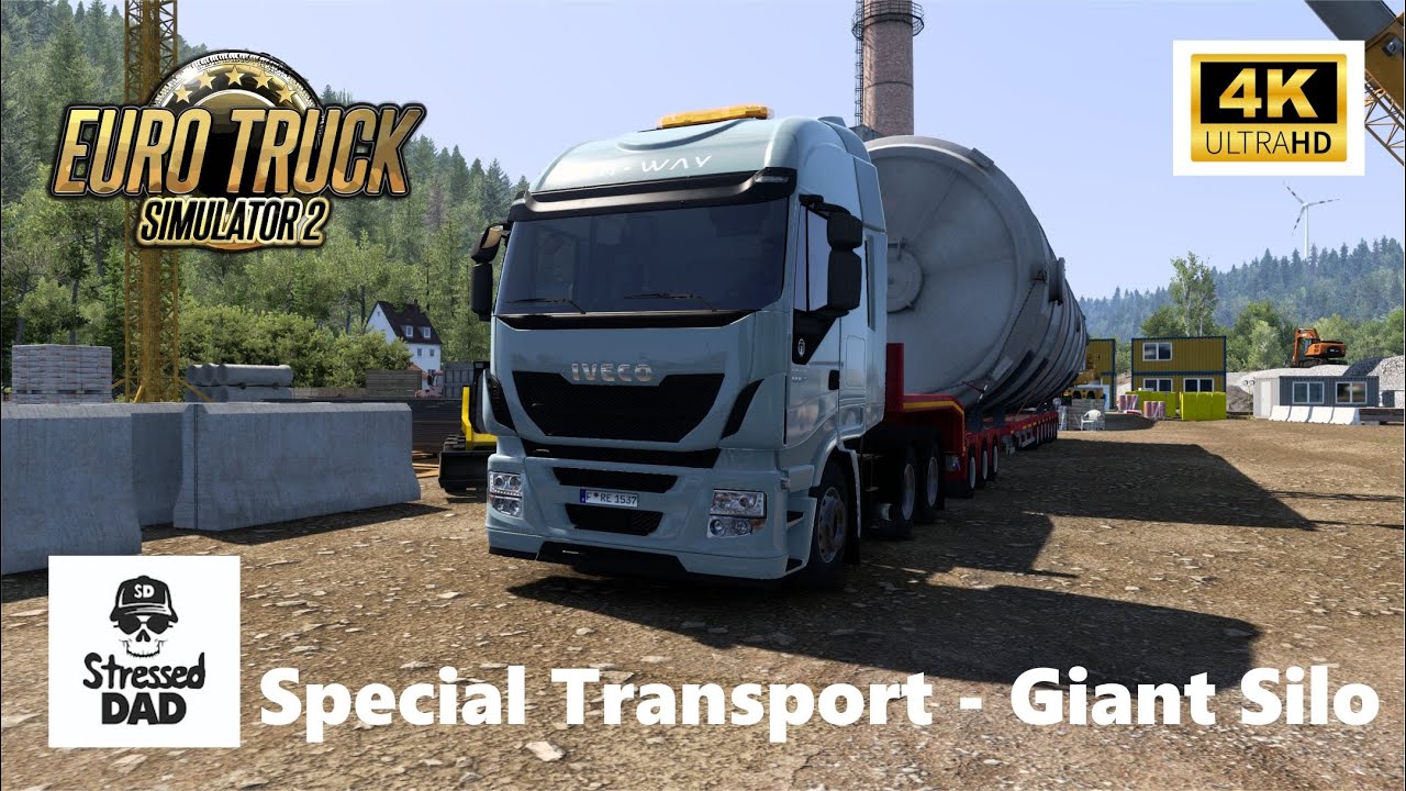 ETS2 RPM Rheinland und Pfalz Realistic Map Mod Special Transport Giant ...