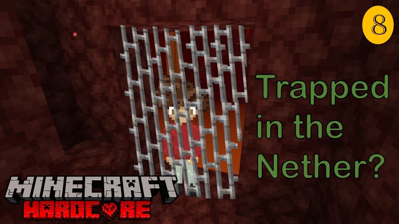 Trapped in the Nether? Surviving 100 Days in Minecraft Hardcore Attempt ...