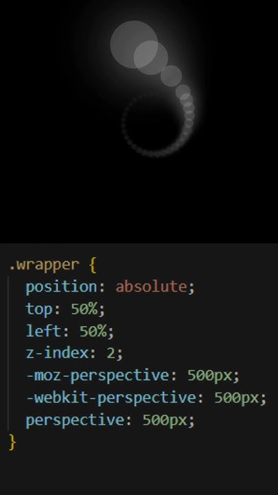 Css Animation Magic Cloudy Spiral Effect Coding Css3animation Webdesign Htmlcss Youtube