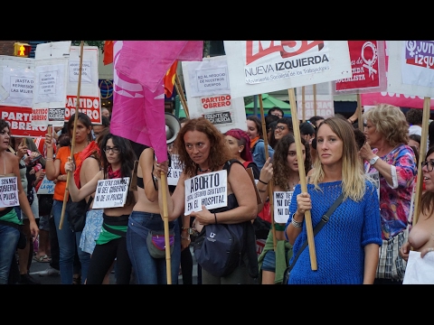 Nota a Luciana Echevarría del MST en el Tetazo Cba.