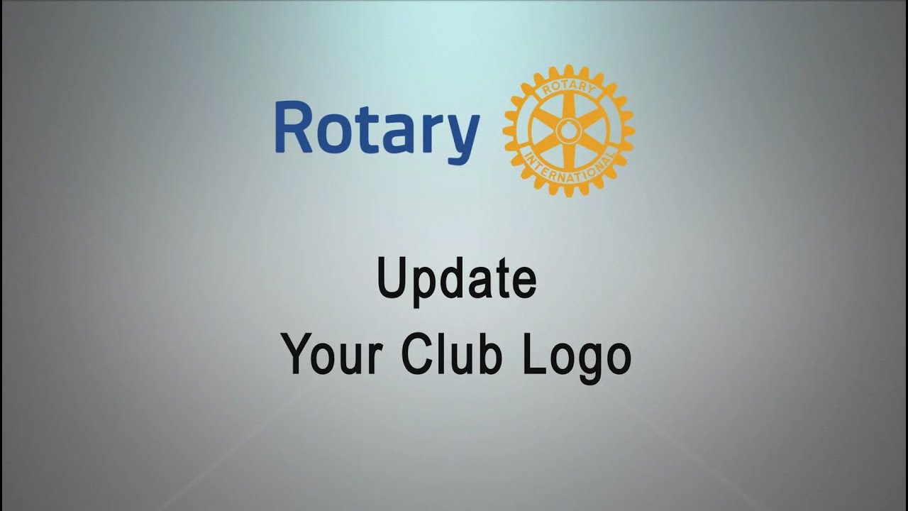 Update Your Club Logo - YouTube