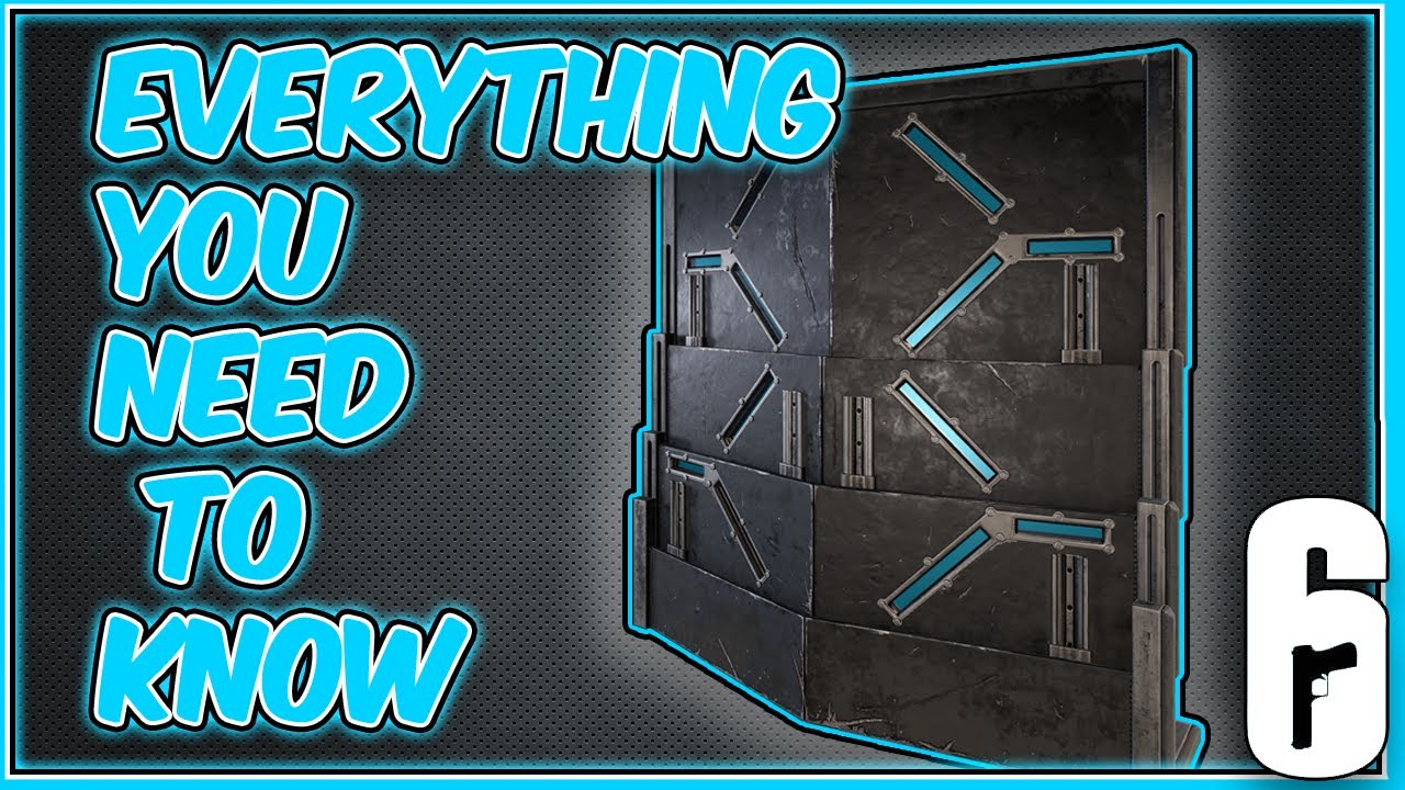 Everything You Need to Know About Shields in Rainbow Six Siege - YouTube