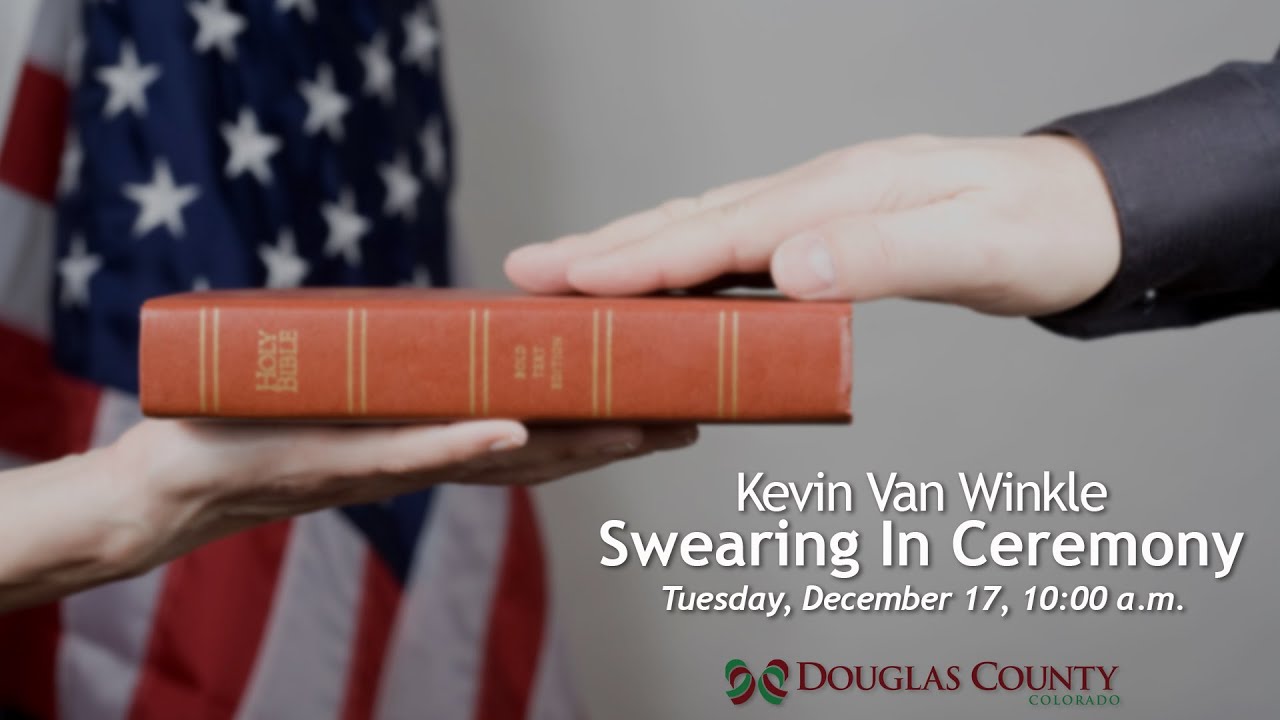 Dec. 17, 2024: Kevin Van Winkle Swearing-in ceremony - YouTube