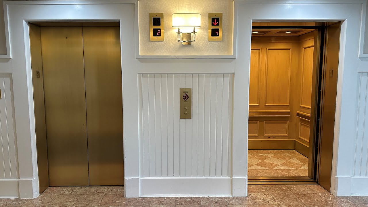 Otis Elevonic R Modded Elevators | Disney's Beach Club Resort | Orlando, FL - YouTube