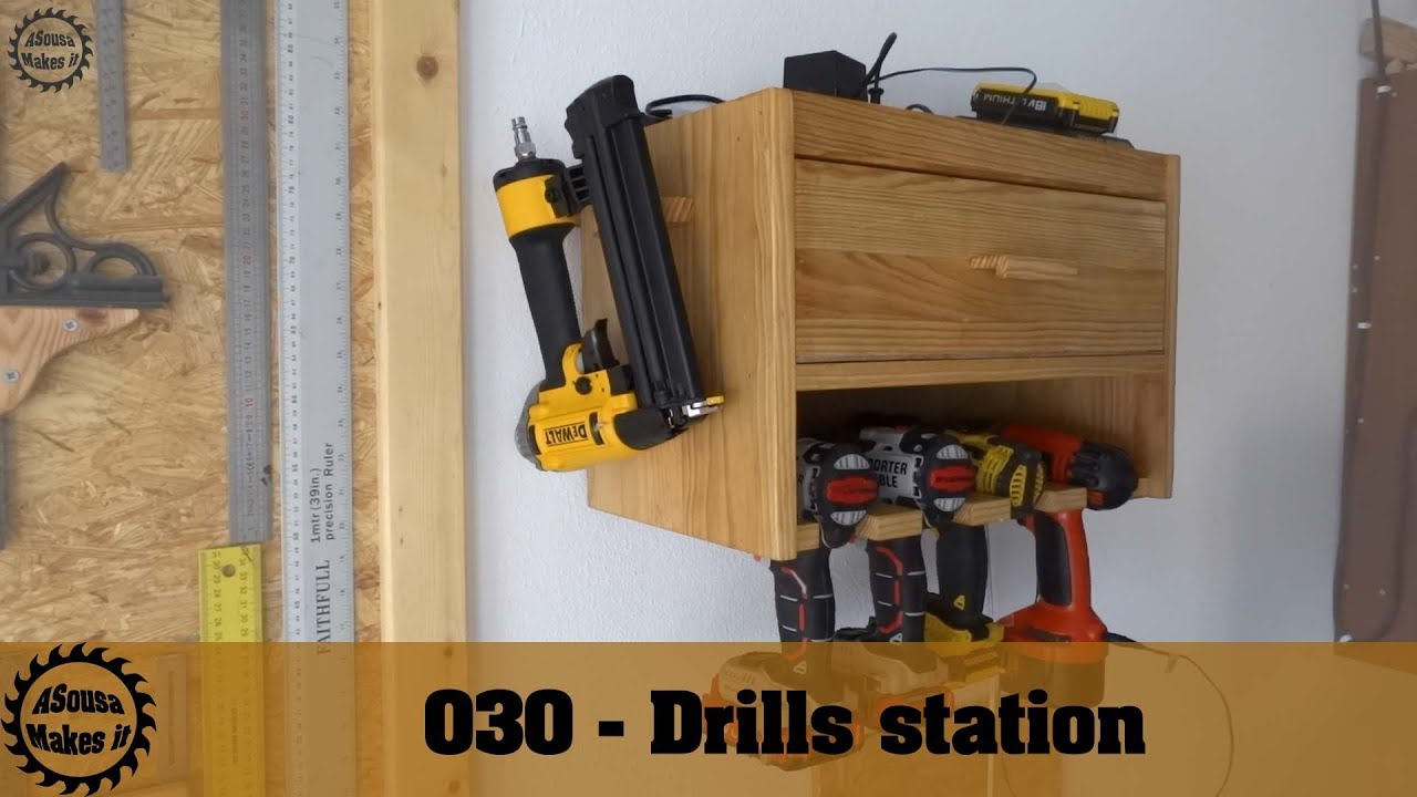 Quick and easy drill station - YouTube