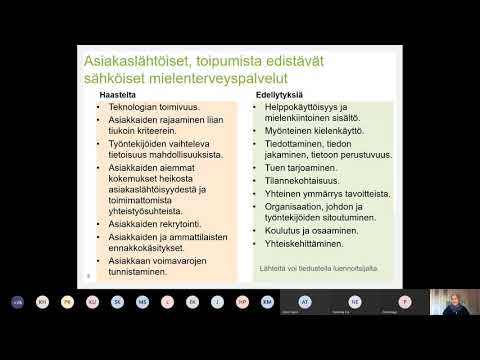 Osallisuus ja asiakaslähtöisyys etäpalveluissa - Mari Kivistö - YouTube