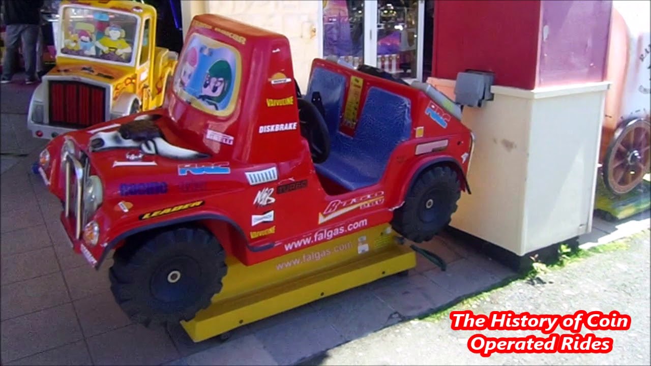 2010s Coin Operated Car Kiddie Ride - Trans Dakar II - YouTube
