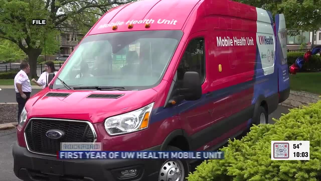 UW Health van completes first year - YouTube