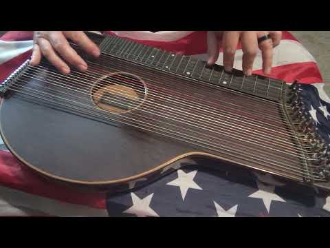 Battle Hymn of the Republic on an Anton Kiendl Zither