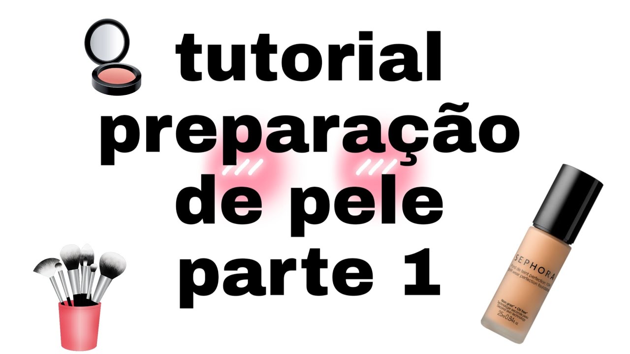 Preparação de pele passo a passo parte1 - YouTube