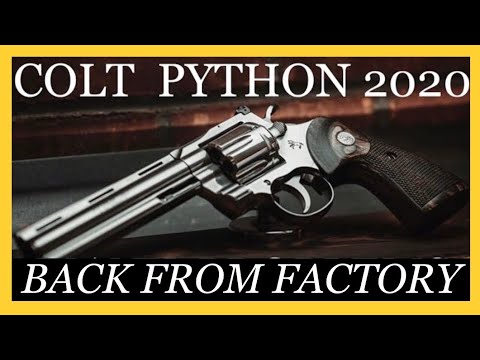 COLT 2020 Back from Factory :)) (NEW 2020 COLT PYTHON MANY PROBLEMS ...