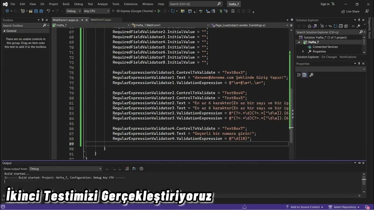 Asp.Net Validation Kullanarak Kayıt Formu Yapımı - YouTube