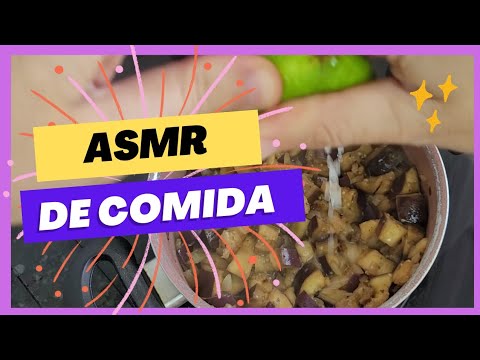 ASMR DE COMIDA VÍDEO E ÁUDIO MUITO SATISFATÓRIO #asmr - YouTube