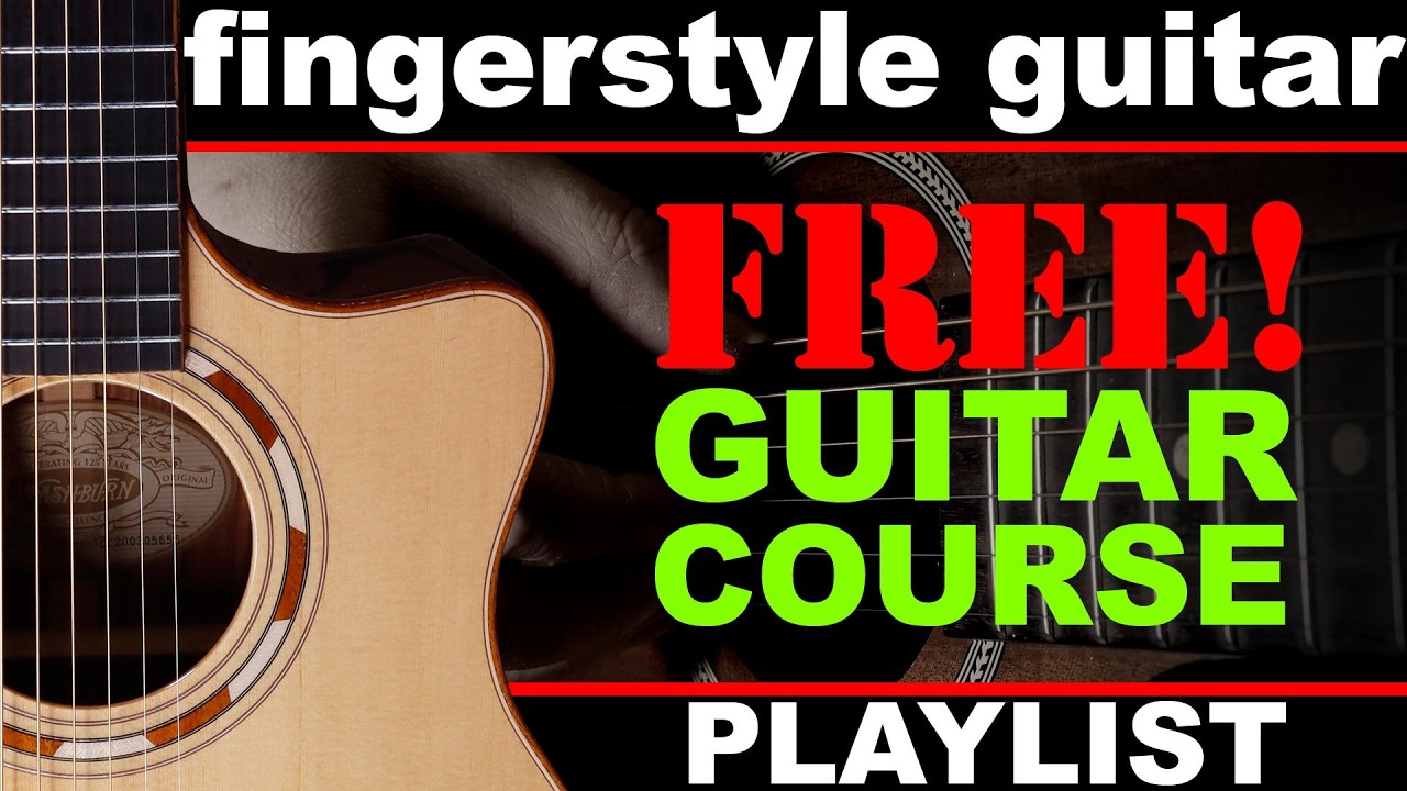 How to play fingerstyle guitar, Book 1. Fingerpicking guitar course ...