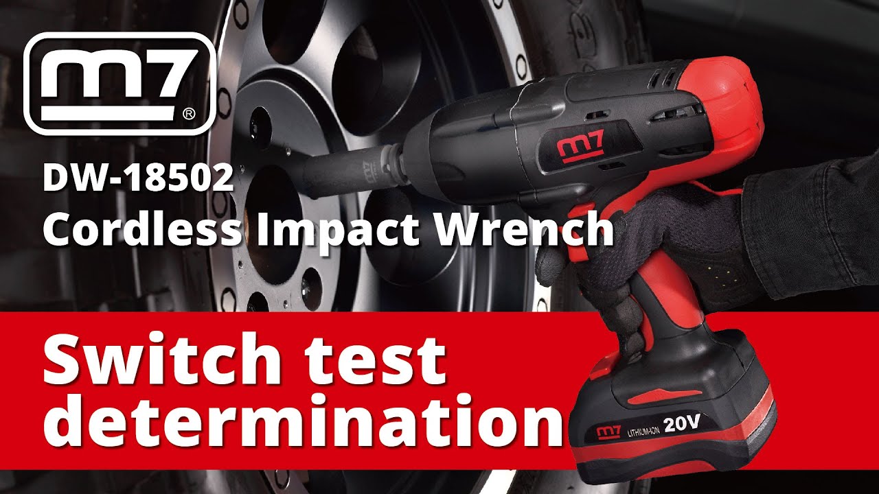 How to Diagnose a Faulty Power Tool Switch Set -Cordless Impact Wrench ...