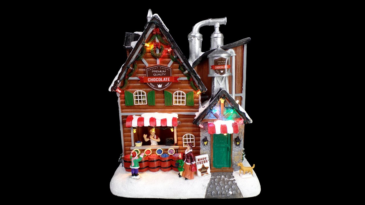 MUSICAL CHRISTMAS CHOCOLATE FACTORY - YouTube
