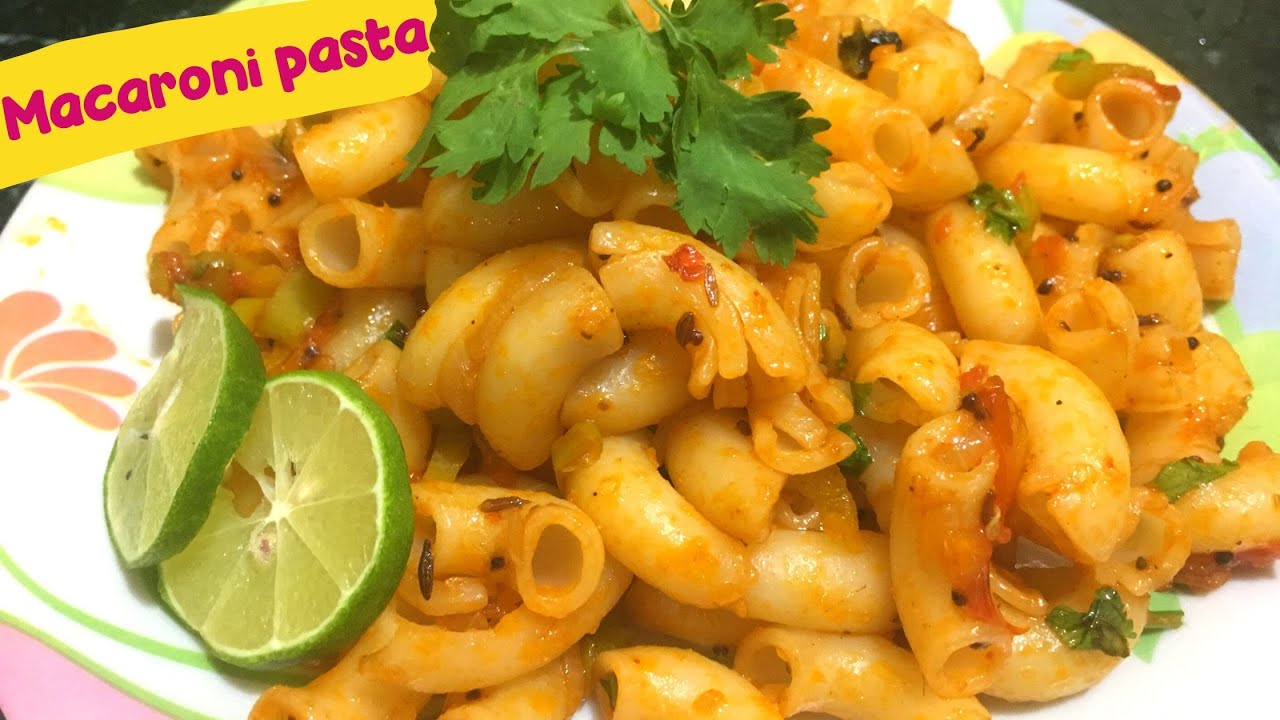 Macaroni Pasta recipe- 10 मिनट में Indian Style Macaroni Pasta Recipe ...