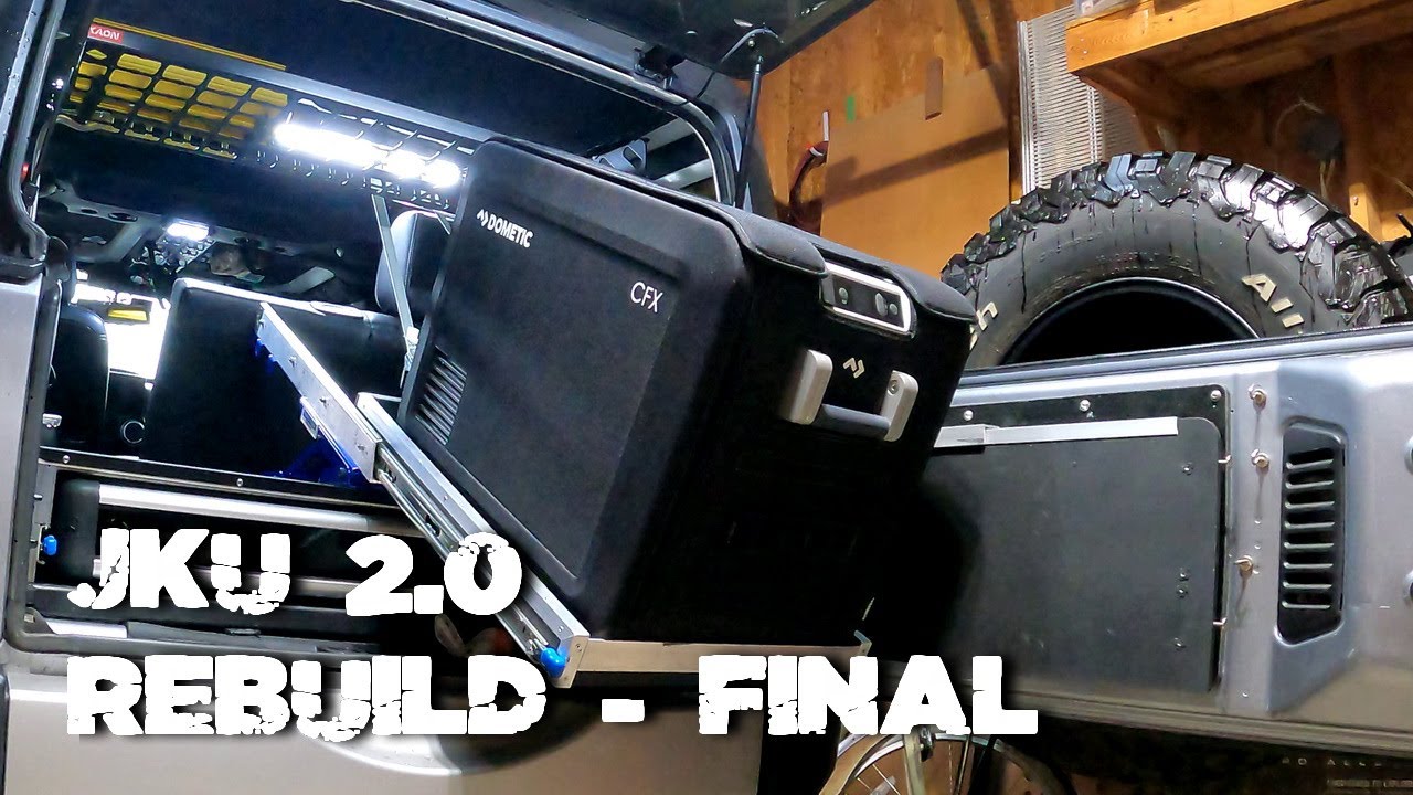 JKU Rebuild Part 8 - Storage Setup V4 Final - YouTube