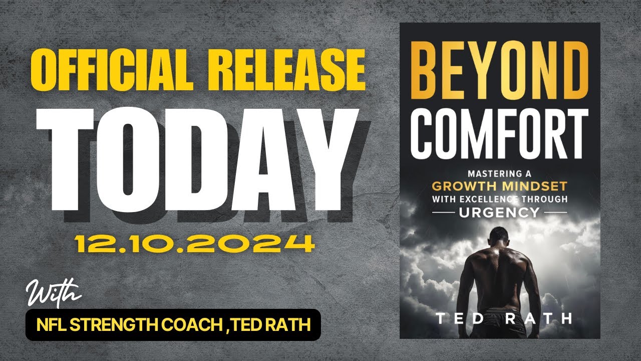 BEYOND COMFORT Ted Rath's First Book Official Release Date - YouTube