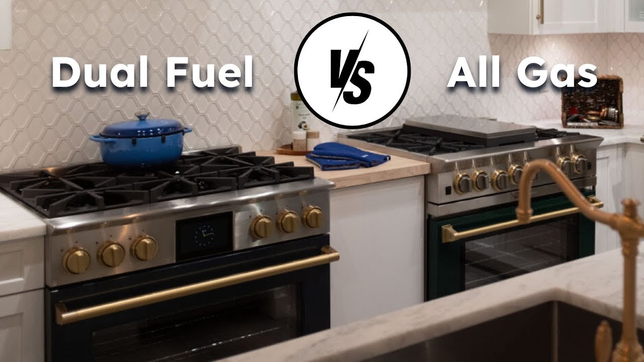 Dual-Fuel vs All-Gas Ranges Pro Ranges: 5 Key Differences - YouTube