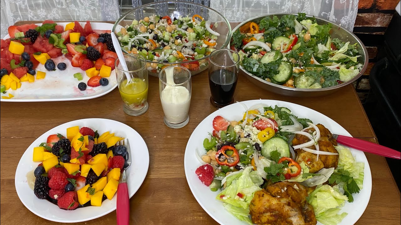 Live Cooking Show Healthy Salads For Lunch Today Livestream With ...